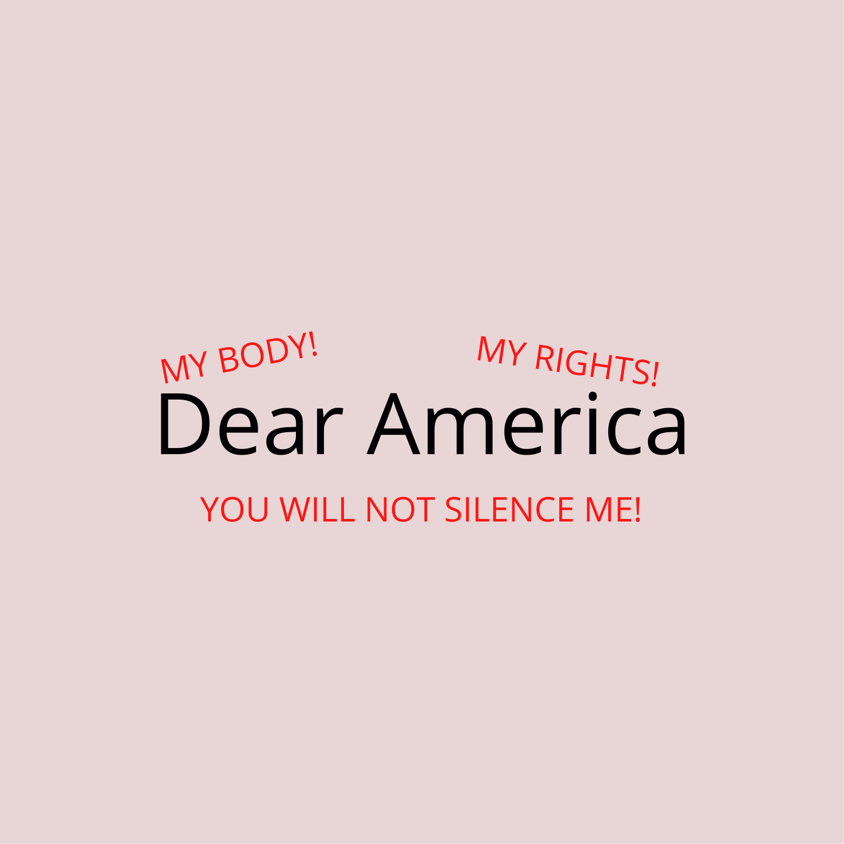 Dear America: A Woman's Anecdote [Poetry] - VOX ATL
