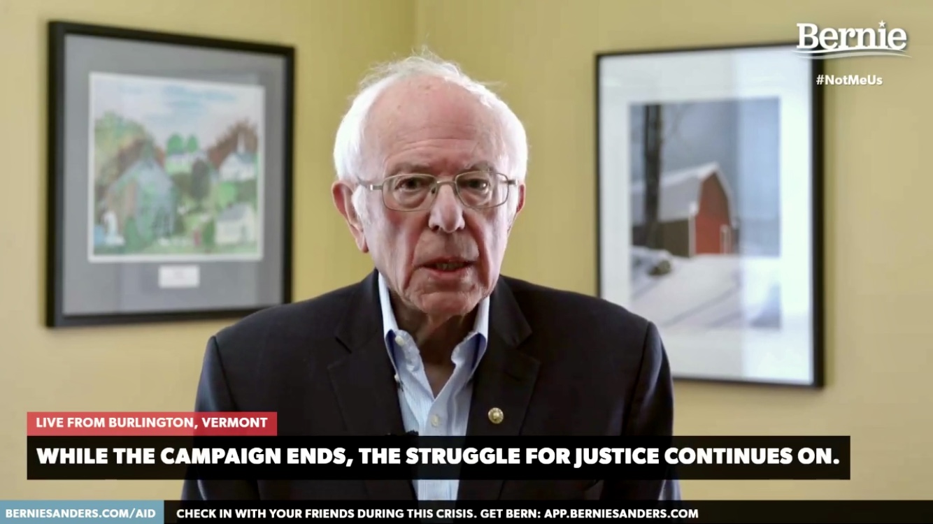 OPINION: As Bernie Drops Out, It's Time to Regroup, Recoup, but God, am ...