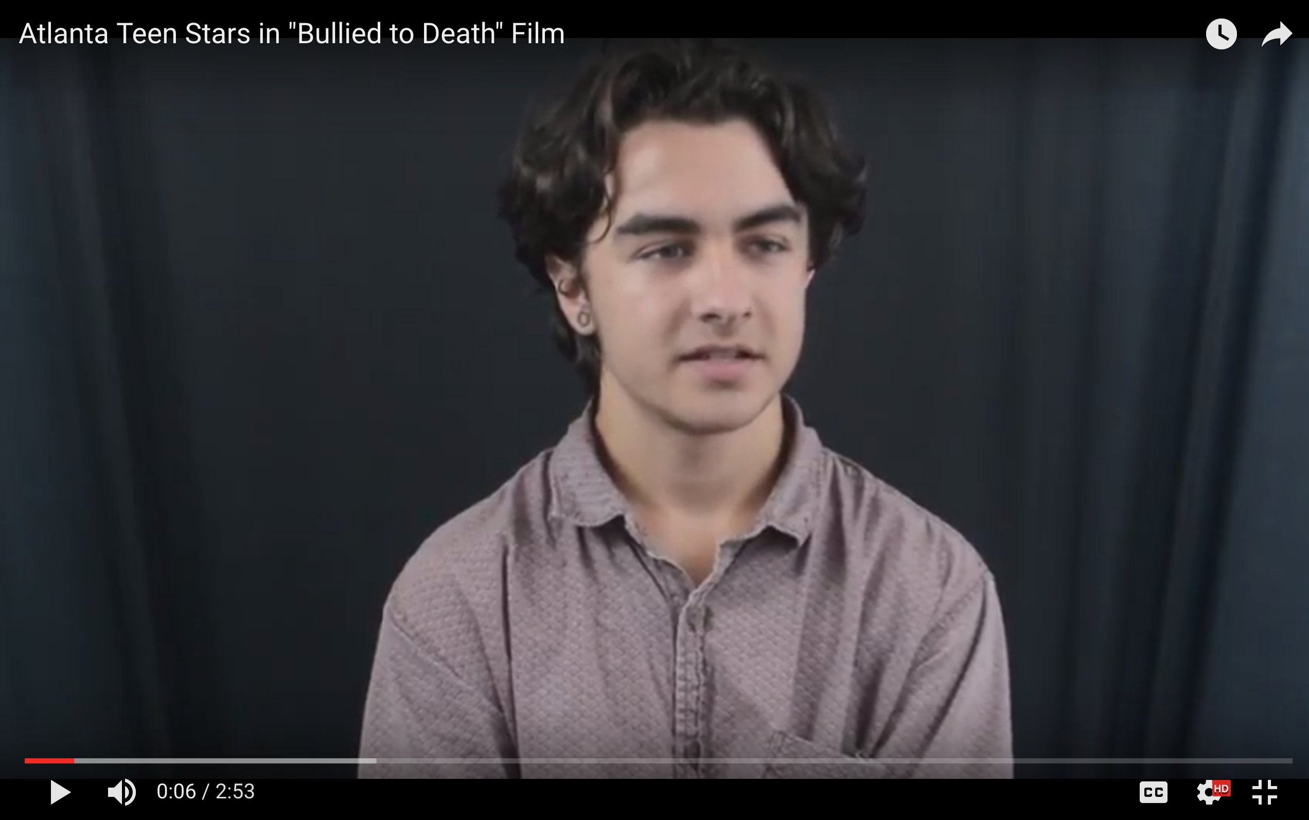 Atlanta Teen Tendal Mann Stars in 'Bullied To Death' - VOX ATL